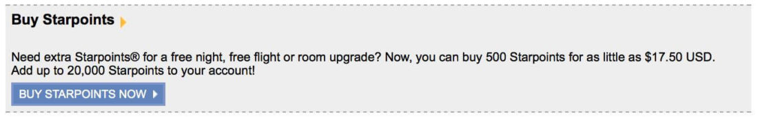 Introduction to SPG Starpoints I: How to Earn - US Credit Card Guide