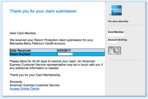 Amex Return Protection 退货保护介绍加实战一枚 - 美国信用卡指南