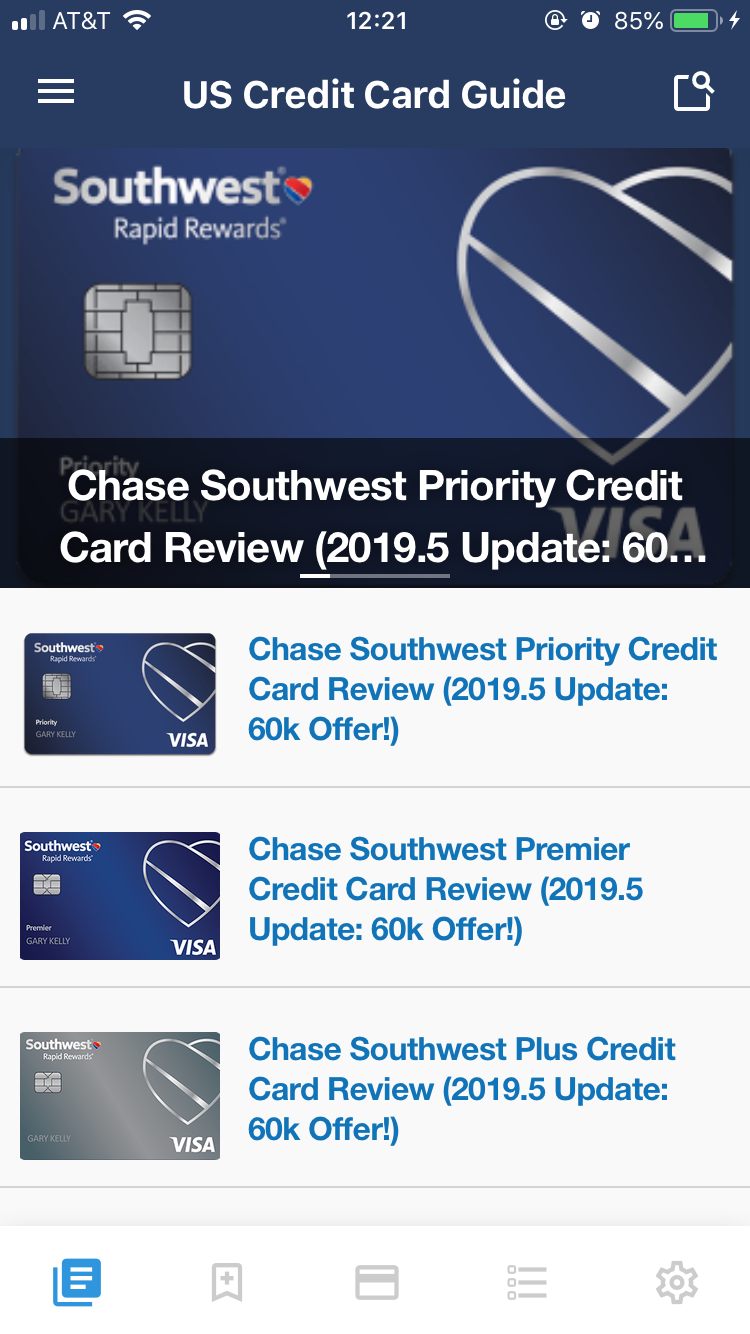 Introducing USCreditCardGuide App for iOS & Android (2022.1 Update ...