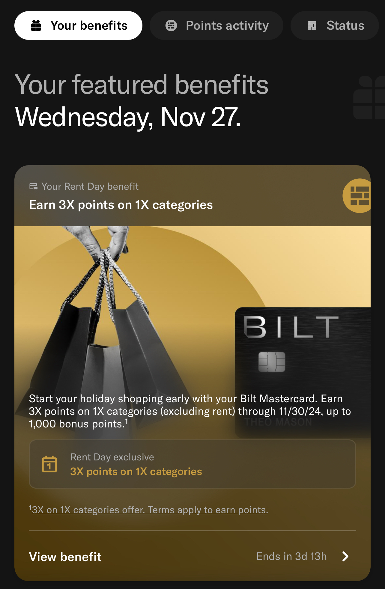 Bilt Rent Day 活动【2025.9 更新：VS 40%-100% 转点 Bonus】 - 美国信用卡指南