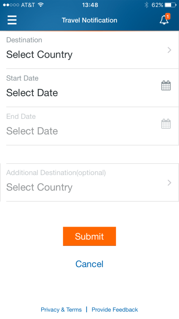 各家银行如何设置 Travel Notification - 美国信用卡指南