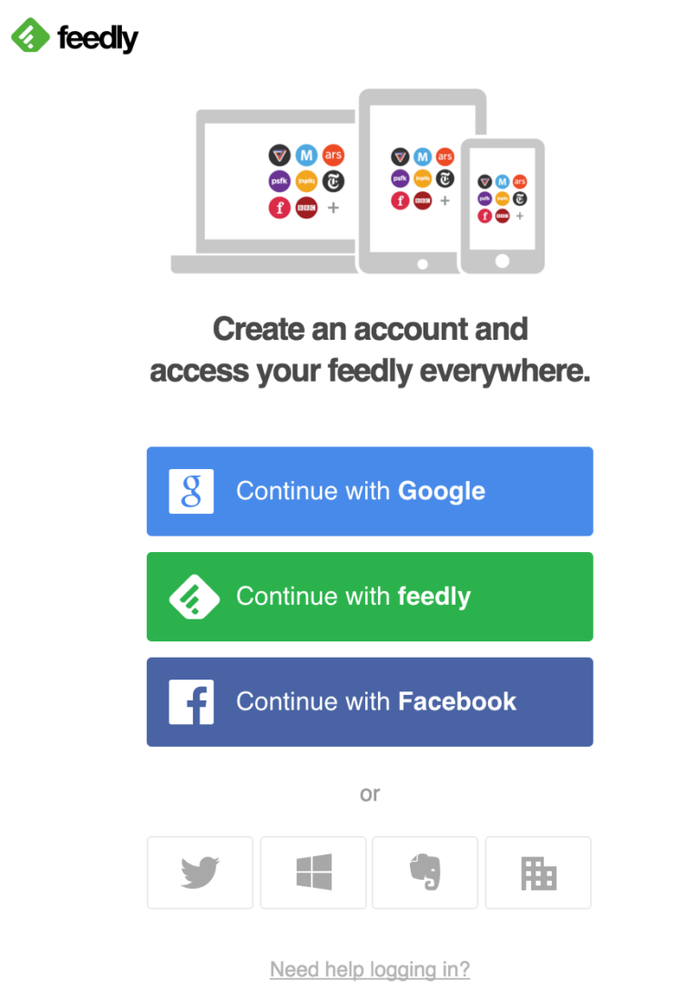 使用Feedly订阅我们的博客 - 美国信用卡指南
