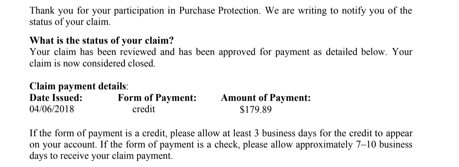 AMEX Purchase Protection 信用卡购买保护实战 之 Pixel 2后壳碎了 - 美国信用卡指南