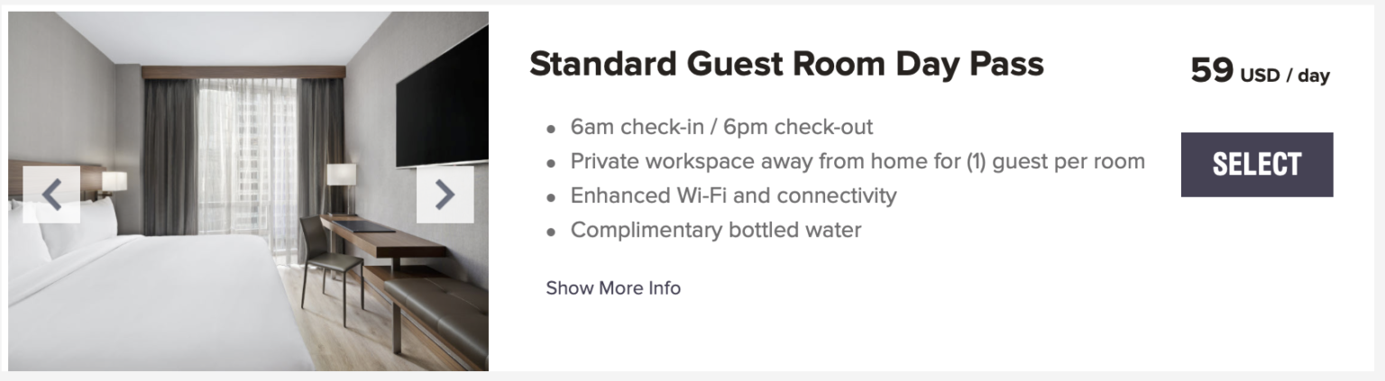 酒店 Day Pass 简介：低价又能积累SNP - 美国信用卡指南