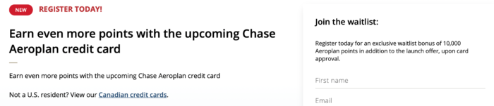 Aeroplan 将与 Chase 合作：UR 转点 AC，发行 AC 联名卡【2021.10 更新：加入AC卡Waitlist可得10k Miles + 10 eUpgrade ...