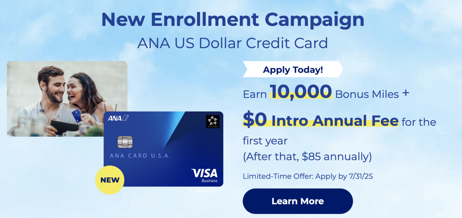 FNBO ANA Card USA Plus 信用卡【新渣卡发布，10k 开卡奖励】 - 美国信用卡指南