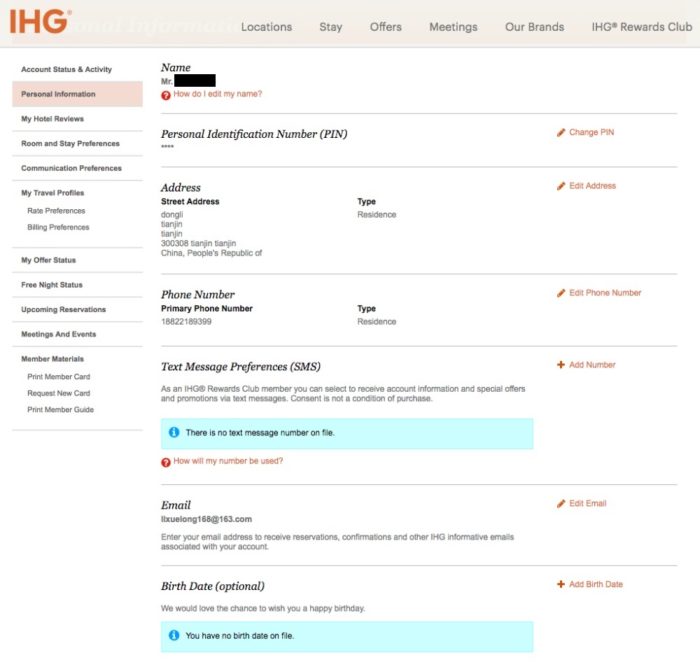 IHG 账户被盗记 - 美国信用卡指南
