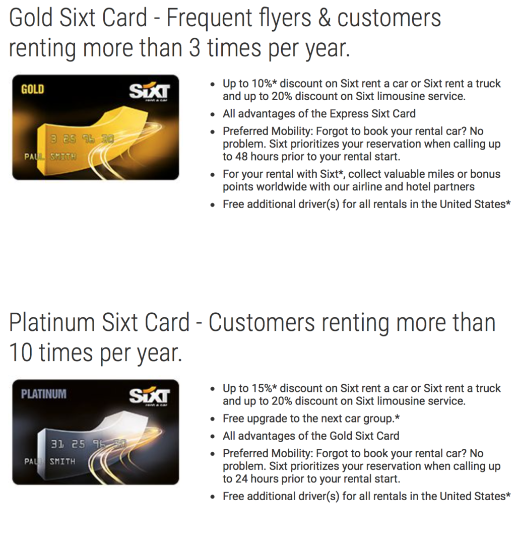 Sixt 租车攻略以及实际体验 - 美国信用卡指南